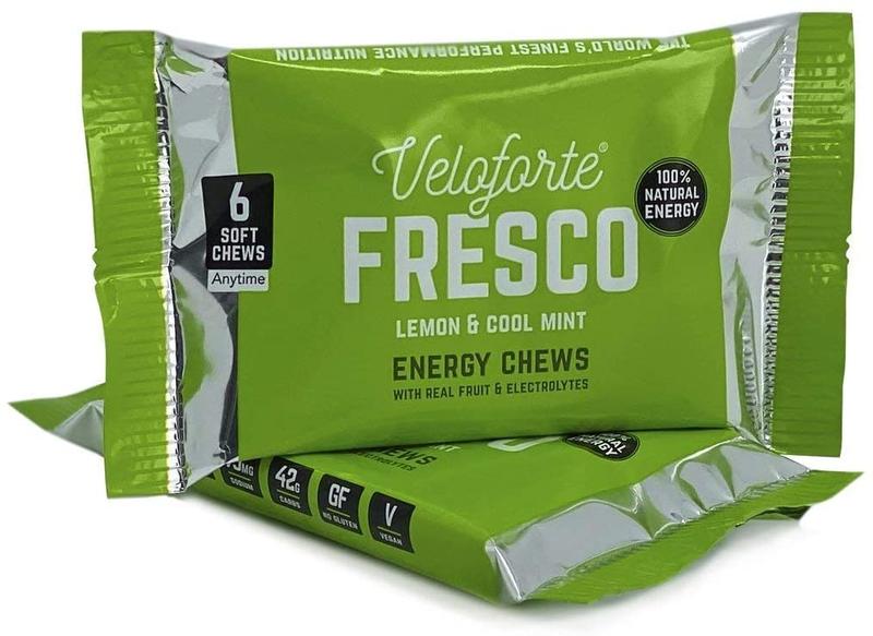 VELOFORTE Fresco Energy Chews Lemon & Cool Mint, 50g