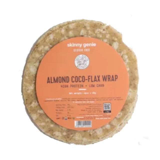 SKINNY GENIE Almond Coco-Flax Wrap, 160g Online