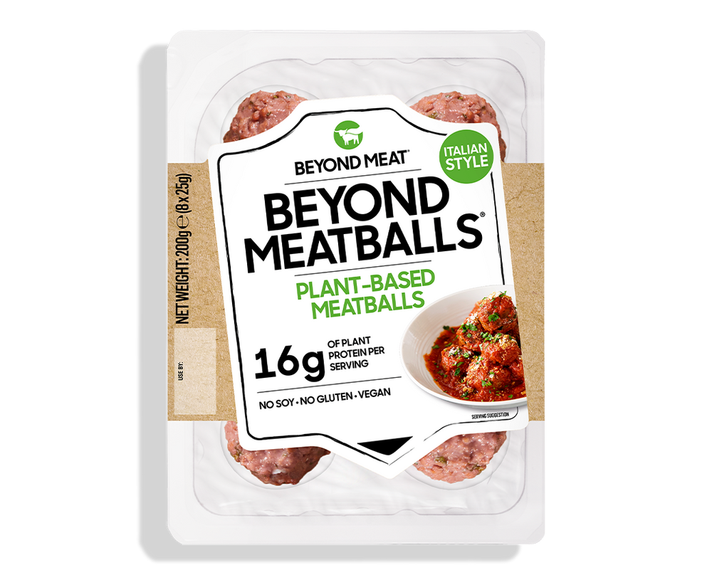 BEYOND MEAT Plant Based Meatballs, Vegan Meatballs - 200g