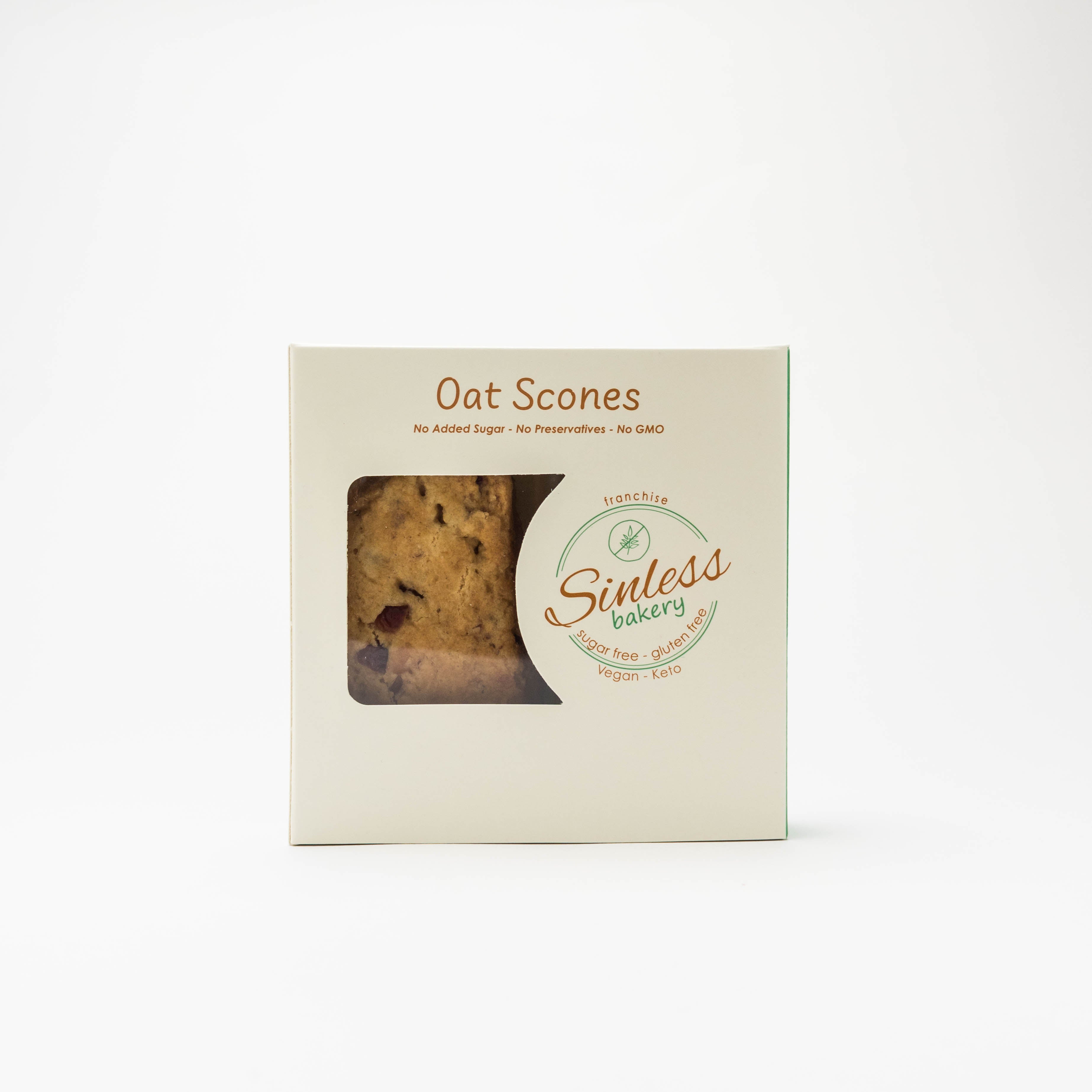 SINLESS BAKERY Oat Scones, 94g